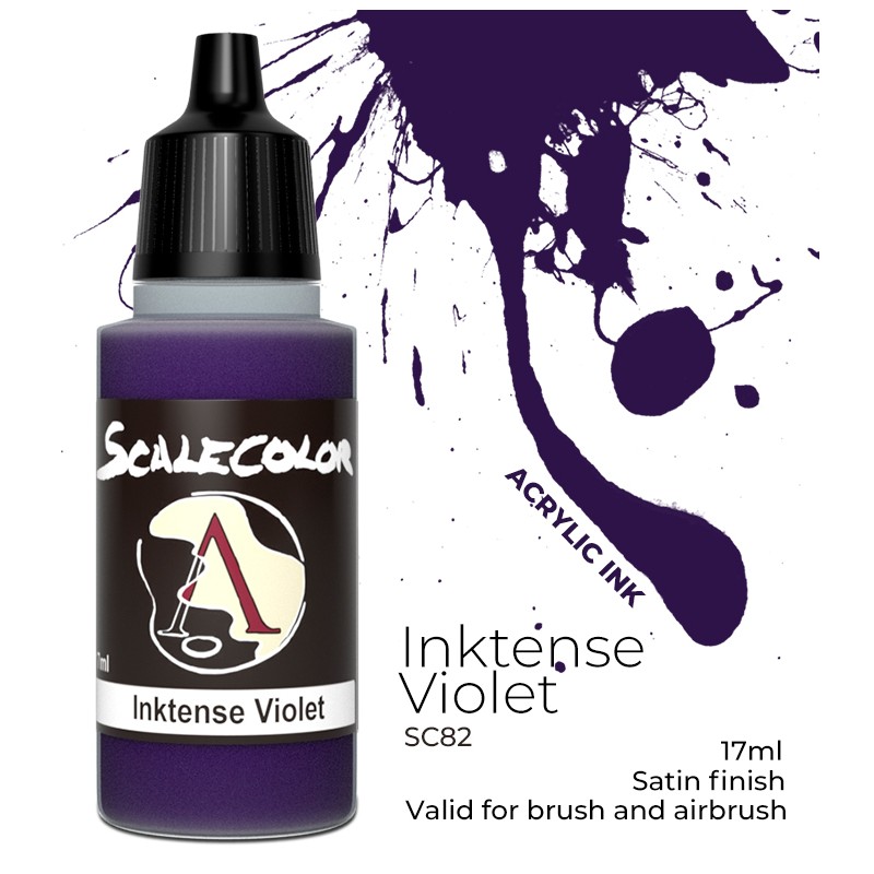Ink Acrílica INKTENSE VIOLET - Scale75 (17ml) - Sua loja de pintura!