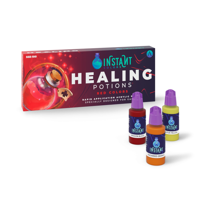 Conjunto Tintas Acrílicas Instant Colors - HEALING POTIONS - Scale75 ...
