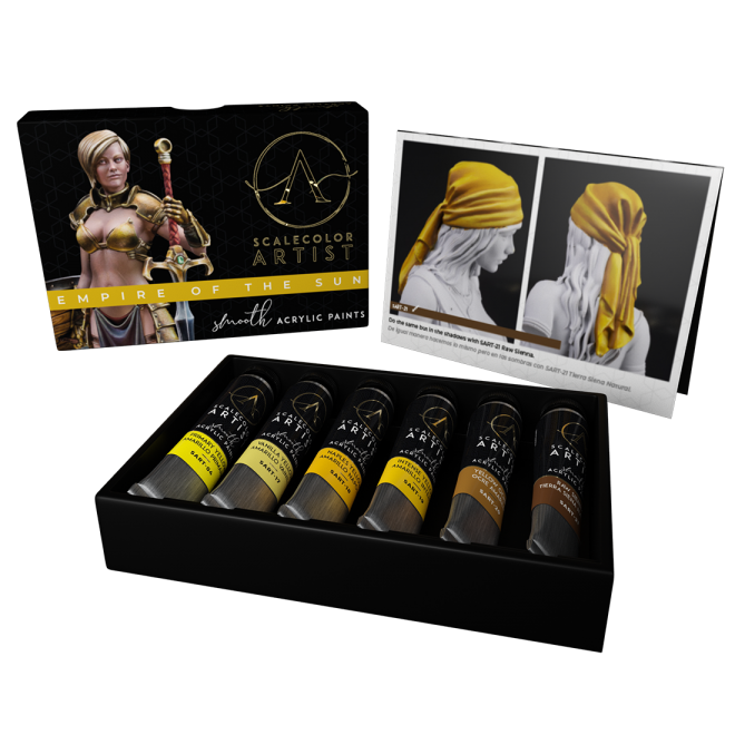 Conjunto Tintas Acrílicas Artist - EMPIRE OF THE SUN - Scale75 (20ml) - Sua loja de pintura!