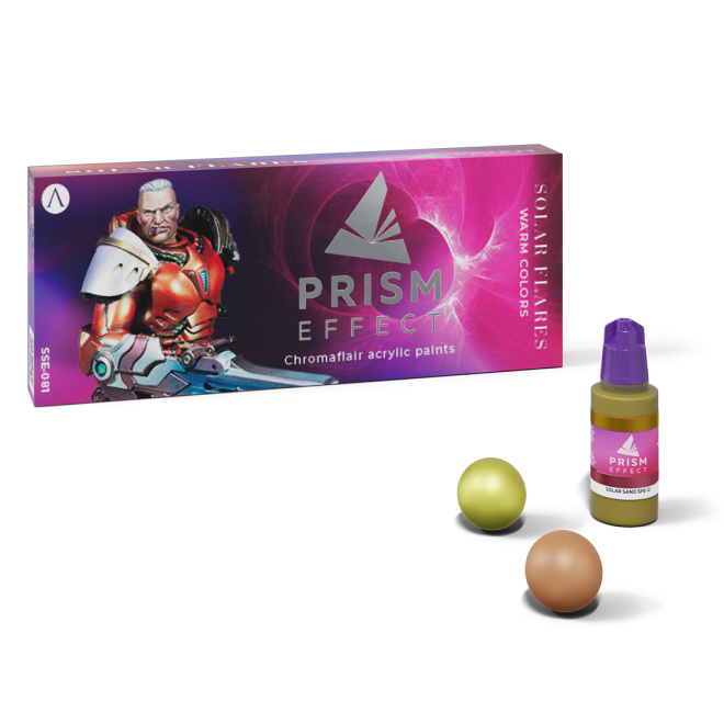 Conjunto Tintas Metálicas Prism Effects - SOLAR FLARES - Scale75 - Sua ...