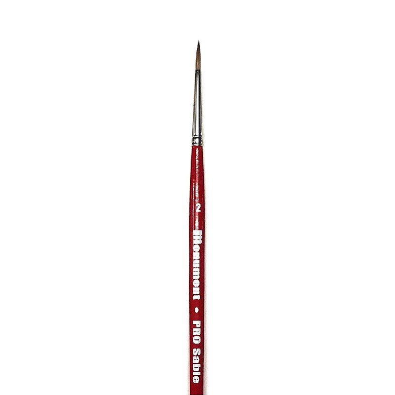 Pincel Pro Sable Redondo - Pro Acryl - Nº 2 - Sua loja de pintura!