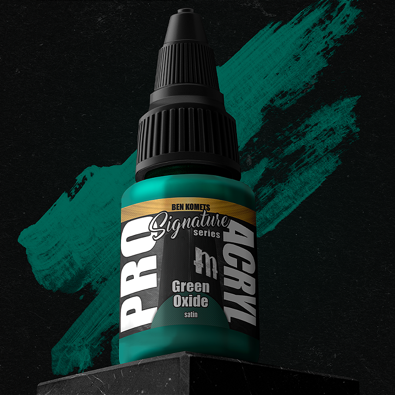 Tinta Acrílica Artística GREEN OXIDE - Pro Acryl (22ml) - Sua loja de ...