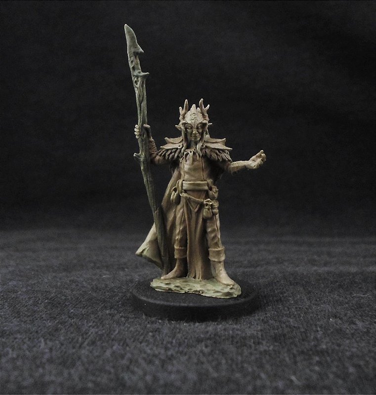 Aldon Haldir, O Sentinela do Arvoredo - Miniatura de Metal para RPG ...