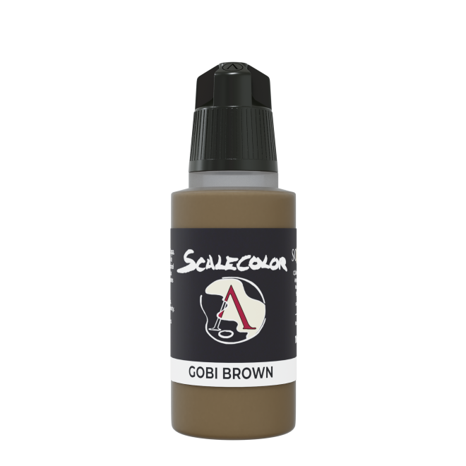 Tinta Acrílica Scalecolor - GOBI BROWN - Scale75 (17ml) - Sua loja de ...