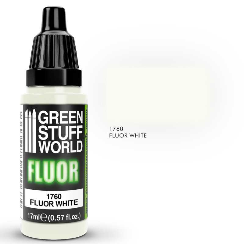 Tinta Acrílica FLUOR WHITE - Green Stuff World (17ml) - Sua loja de ...