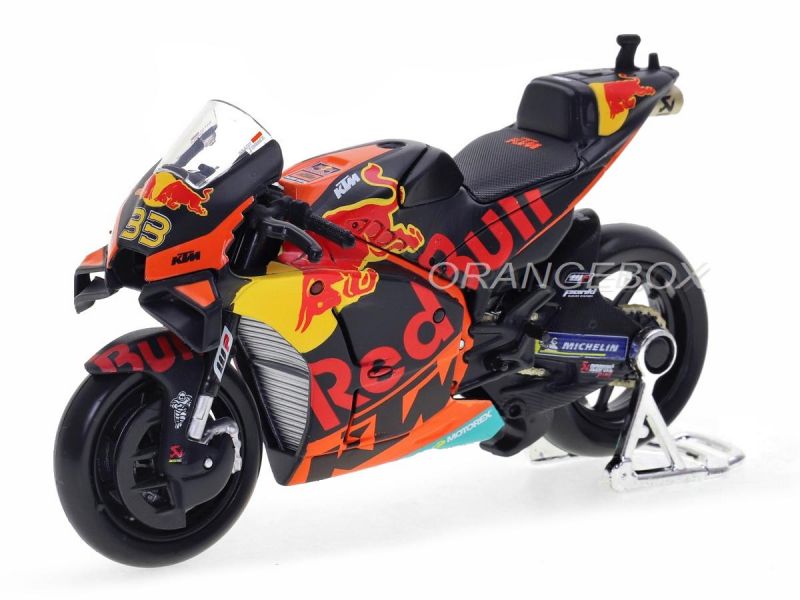 KTM Factory Racing Red Bull 33 Brad Binder Gp 2021 1:18 Maisto - 19 ...