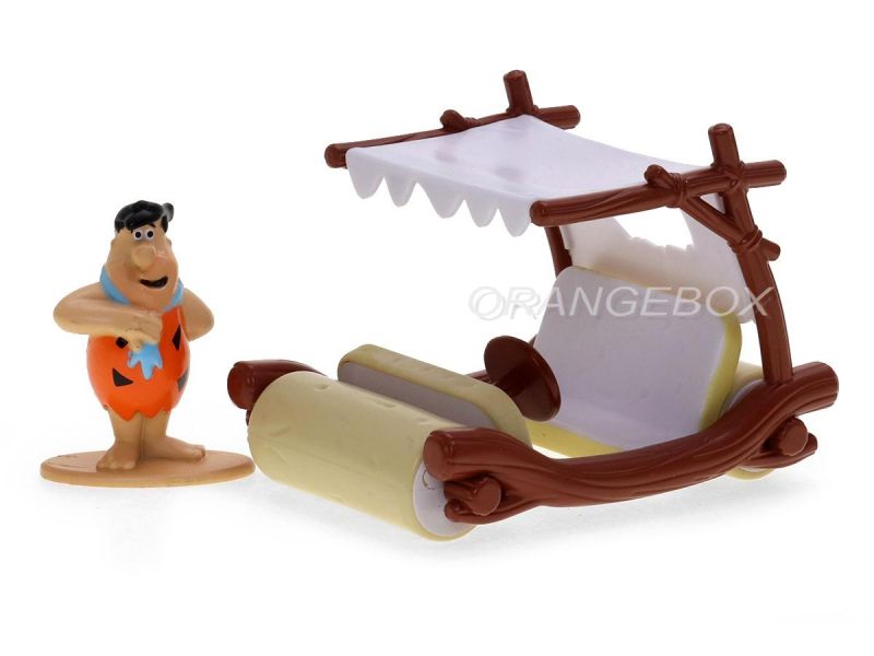The Flintstones Flintmobile + Fred Flintstone Jada Toys 1:32 - 19 anos ...