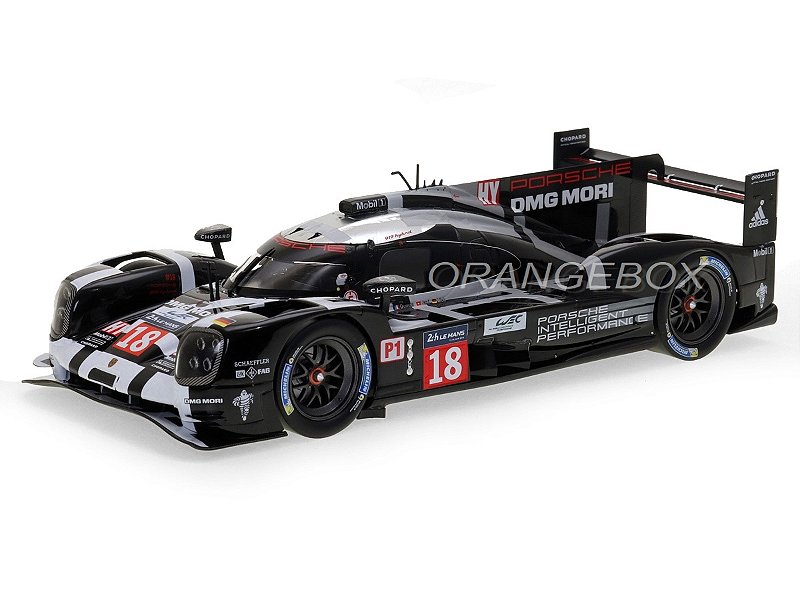 Porsche 919 Hybrid Pole Position (5º Geral) 24H LeMans 2015 1:18 Ixo ...