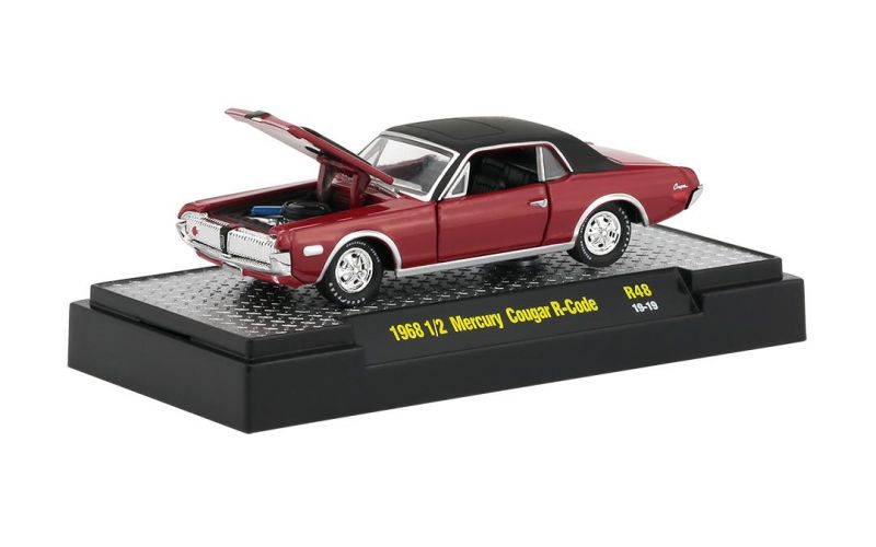 Mercury Cougar R-Code 1968 R48 Detroit Muscle M2 Machines 1:64 - 18 ...