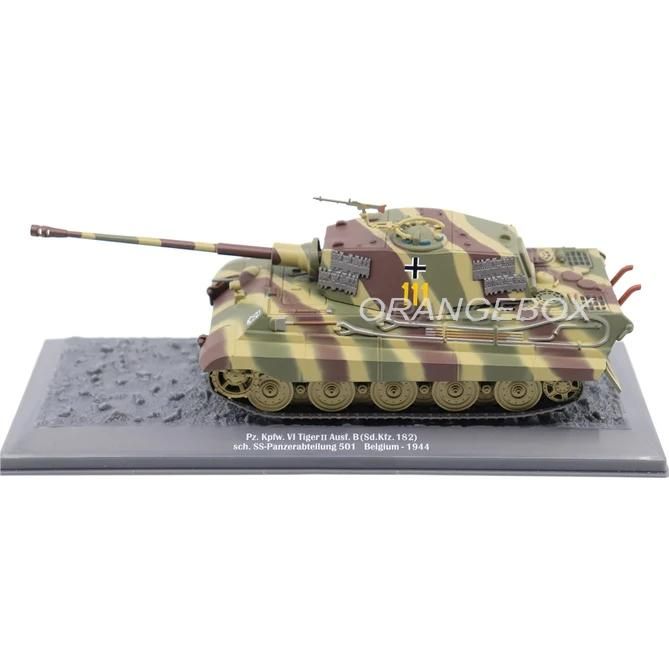 Tanque PzKpfw VI King Tiger Ausf. B Belgium 1944 1:43 Motorcity ...