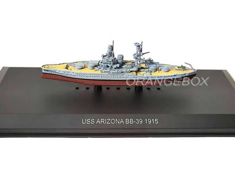 Navio USS Arizona BB-39 1915 1:1250 Motorcity Classics - 20 anos! Loja ...