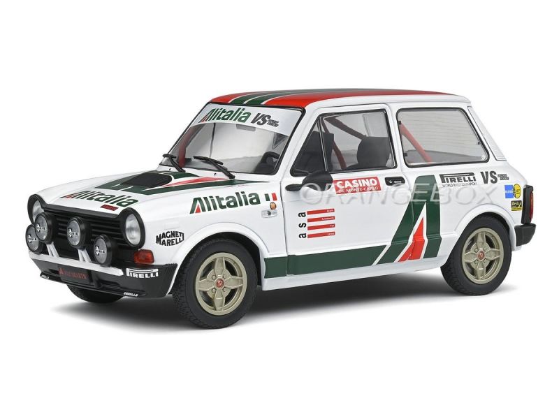 Autobianchi A112 Mk.5 Abarth Alitalia Rally 1980 1:18 Solido - 18 anos ...