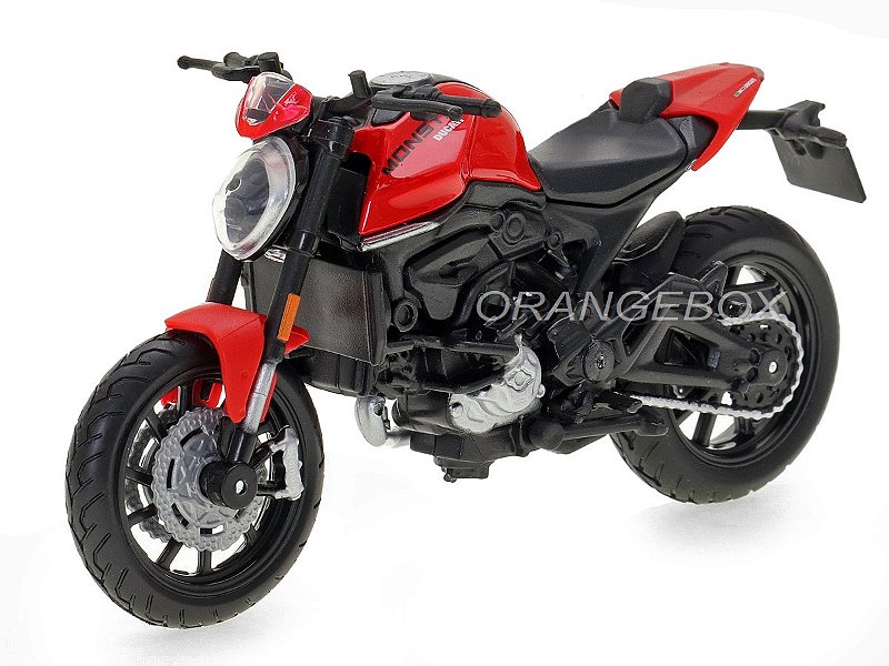 Ducati Monster 2021 Maisto 1:18 - 18 anos! Loja on-line de miniaturas ...
