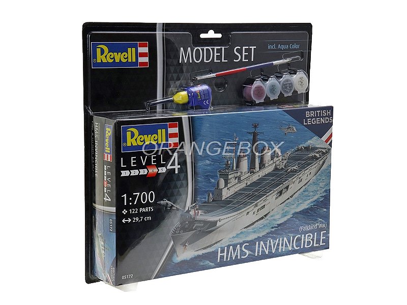 Model Set Navio HMS Invincible 1:700 Revell - 19 anos! Loja on-line de ...