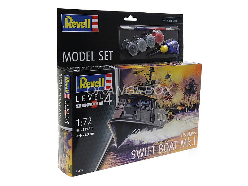 Model Set Navio US Navy SWIFT BOAT Mk.I 1:72 Revell - 20 anos! Loja on ...