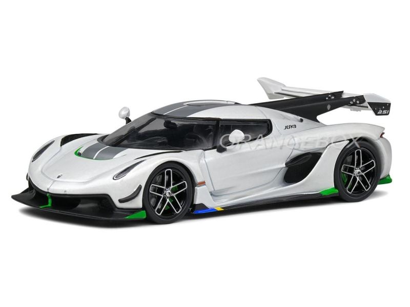 Koenigsegg Jesko 2021 1:43 Solido Branco - 17 anos! Loja on-line de ...