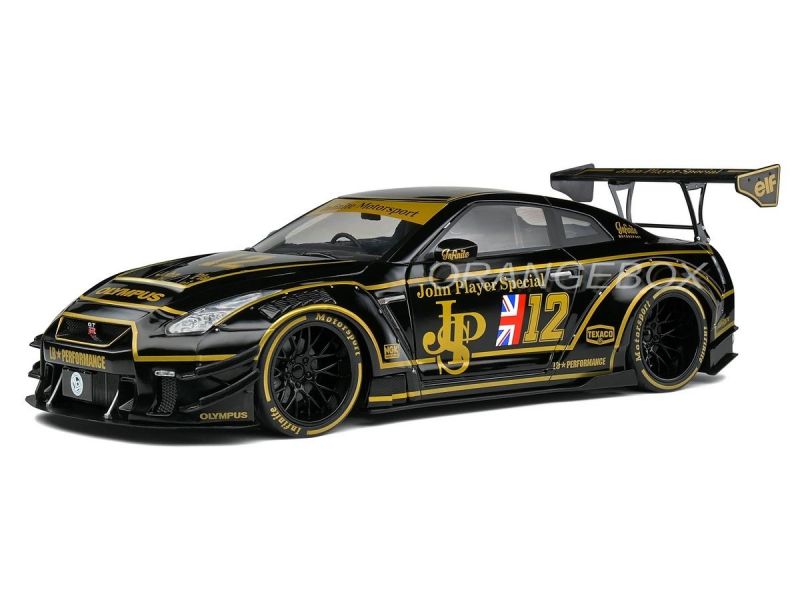 Nissan GT-R (R35) LBW Kit Type 2 John Player Special 1:18 Solido - 19 ...