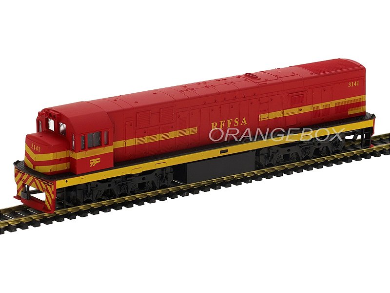 Locomotiva U20C RFFSA 1:87 HO Frateschi - 3005 - 19 anos! Loja on-line ...