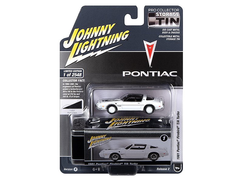 Pontiac Firebird T/A Turbo 1981 Release 2B 2023 1:64 Johnny Lightning ...