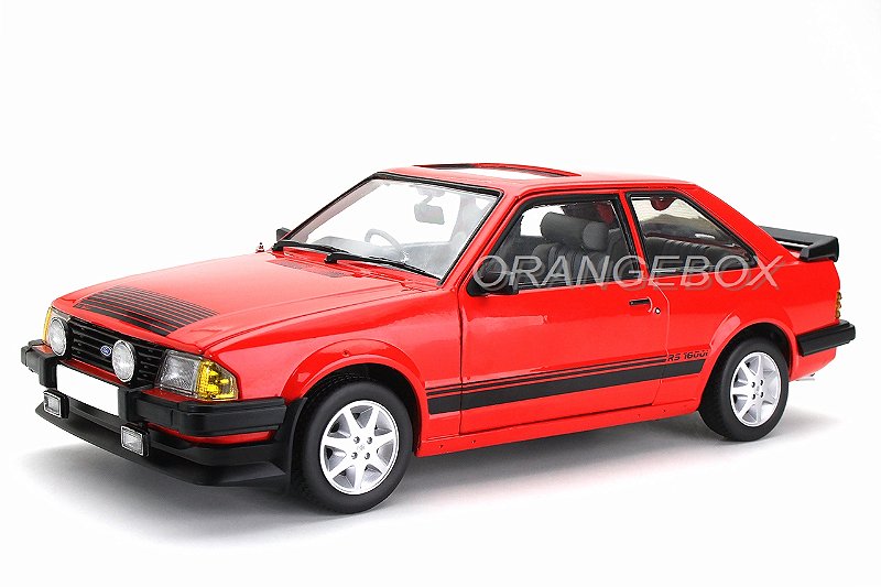 Ford Escort 1984 1:18 Sunstar Vermelho - 20 anos! Loja on-line de ...