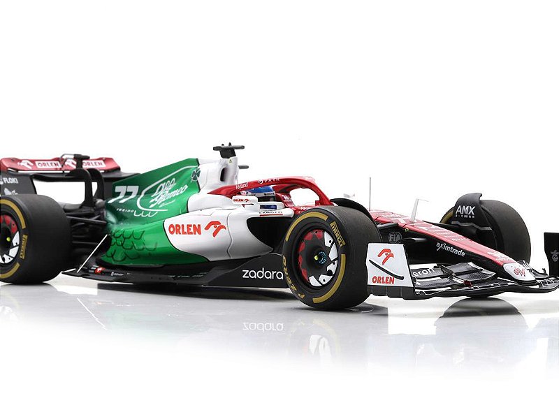 Fórmula 1 Alfa Romeo ORLEN C42 Azerbaijan 2022 Bottas 1:18 Spark - 18 ...