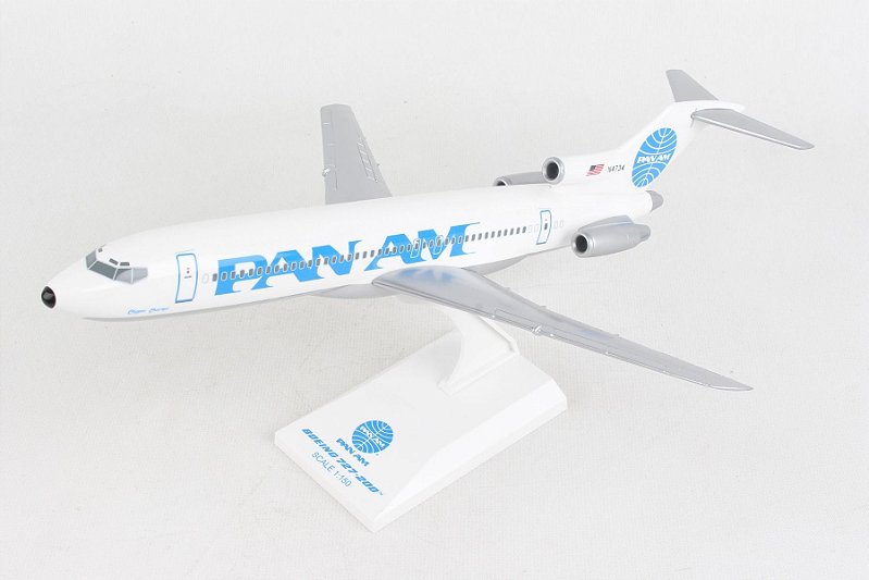 Avião Pan Am 727-200 Clipper Charmer 1:150 Skymarks - 18 anos! Loja on ...