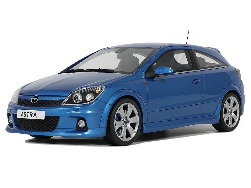 Opel Astra (H) OPC 2006 1:18 OttOmobile Azul - 20 anos! Loja on-line de ...