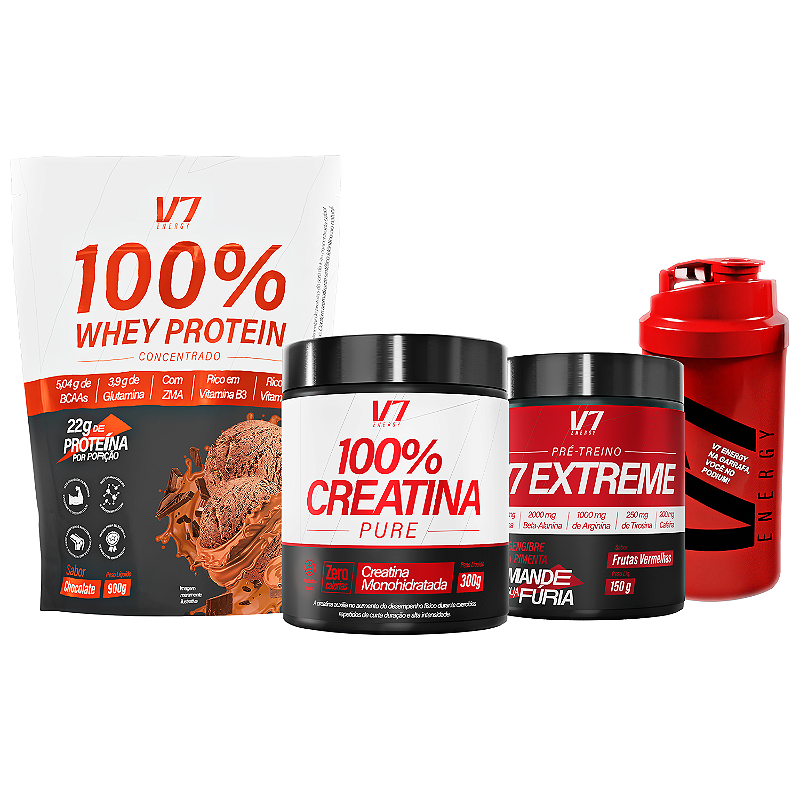Combo Atleta - V7 Energy - V7 Energy