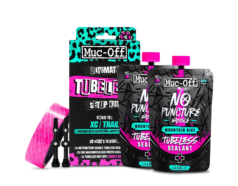 Kit Completo Muc-Off Ultimate Tubeless Setup Kit – XC/Trail - Hardline ...