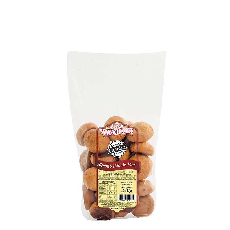 Marquezito Biscoito Pão de Mel 250g - Marquez Alimentos