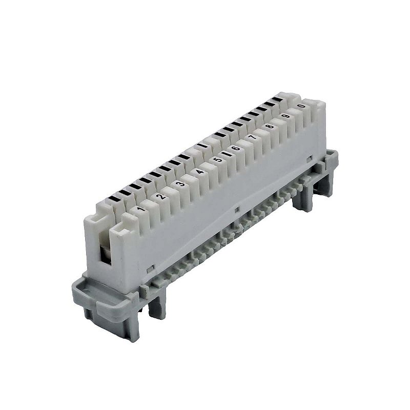 Bloco Conector M10-A CORTE ABERTO - Lojamatel