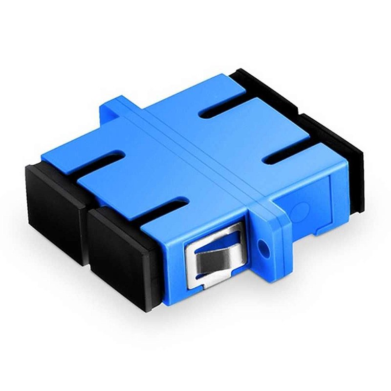 Acoplador Óptico Duplex Monomodo SC SC UPC - Lojamatel