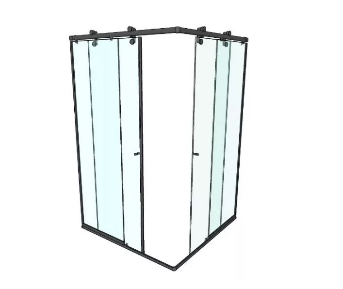 Kit Box Banheiro Elegance Encanto 2,50(larg)x2,00mts(alt) - Wizilux ...