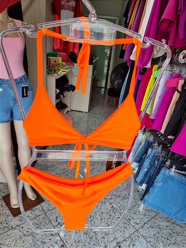 Biquíni asa delta sem bojo - Lala Store