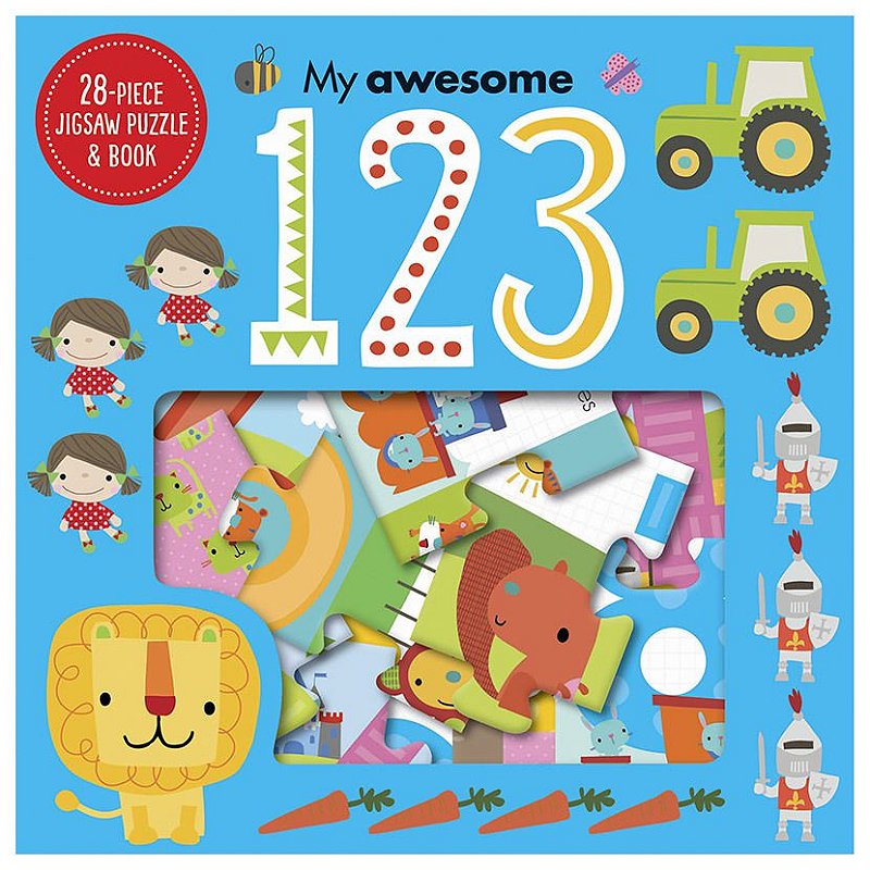 MY Awesome 123 Jigsaw And Book Set 9781785989841 - LIB Livraria