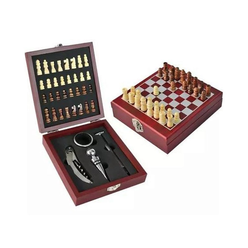 Kit Vinho Com Jogo De Xadrez 4 Peças | Vinoteca Brasil - Vinoteca ...