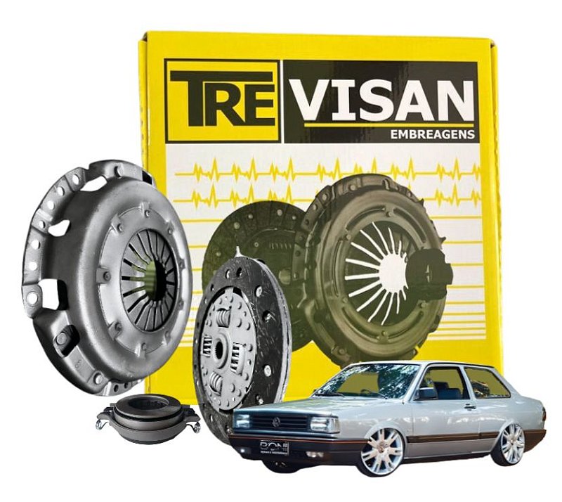 Kit De Embreagem Voyage 1.6 CHT AP 1983 a 1995 - Trevisan Embreagens