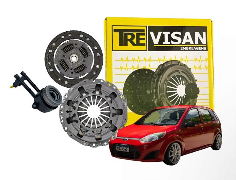 Kit de Embreagem Fiesta 1.6 1999 a 2015 - Trevisan Embreagens