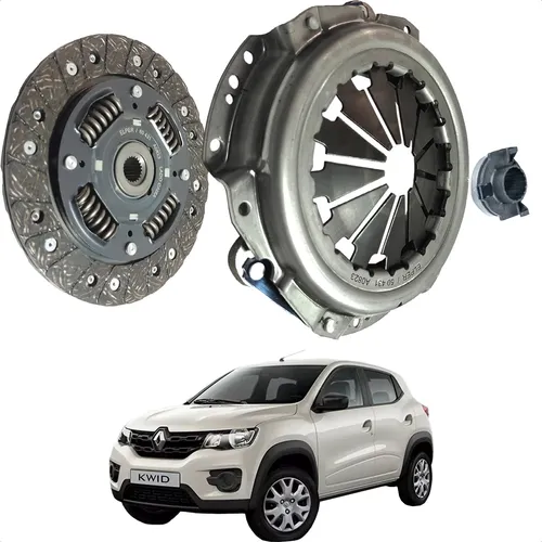 Kit de Embreagem Novo original Kwid 1.0 2017 a 2023 - Trevisan Embreagens