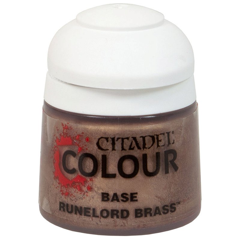 Runelord Brass Tinta Base Citadel - Big Jogos | Warhammer 40k, Age of ...