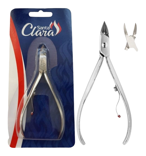 Alicate Inox - Santa Clara - Click Unhas - a loja da Nail Designer