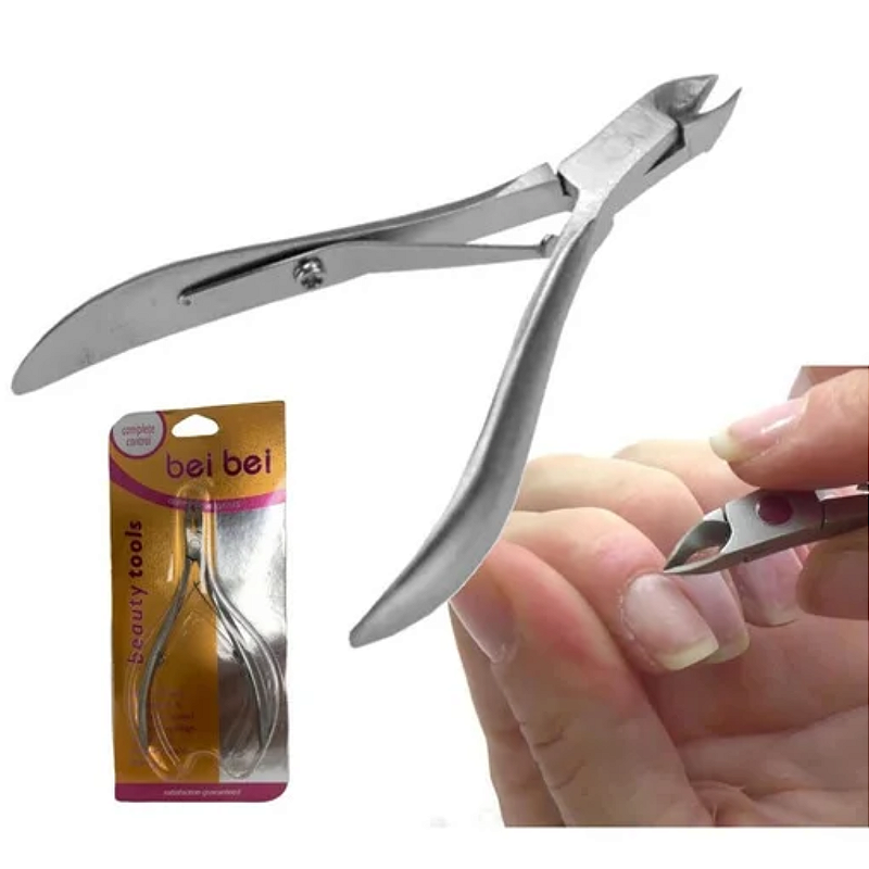 Alicate Original Bei Bei De Cutícula Profissional Inox - Click Unhas ...