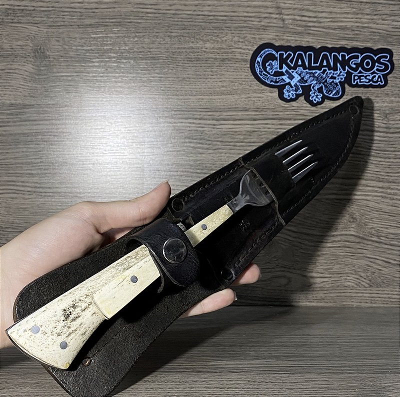 Faca artesanal Cutelaria D'Avila - Kalangos Pesca