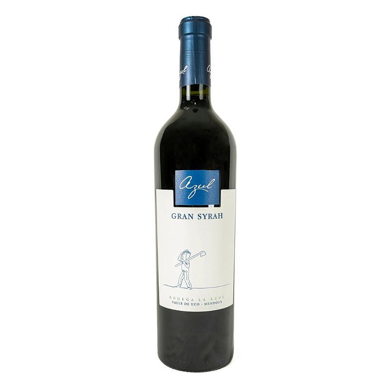 Vinho Azul Gran Syrah 750ml - Língua Roxa Wines
