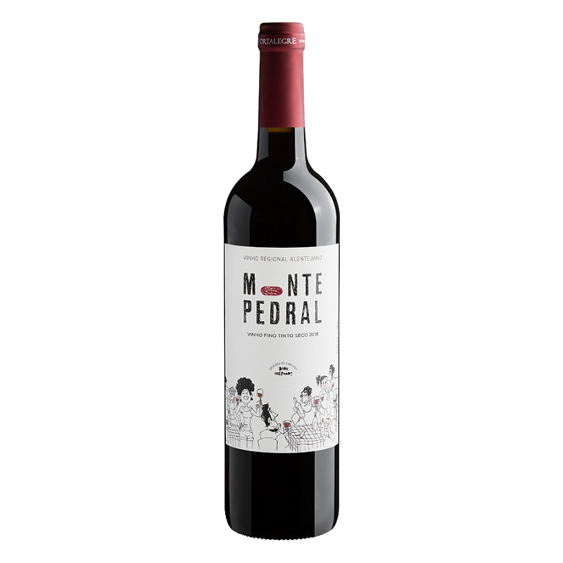 Vinho Monte Pedral Alentejo Colheita Tinto 750ml - Língua Roxa Wines