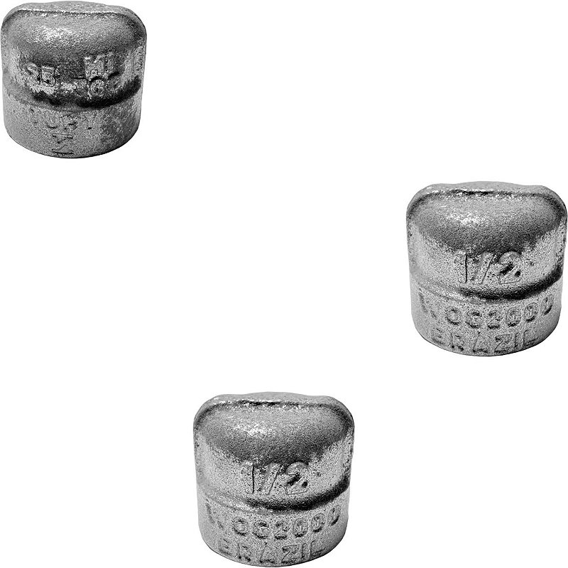 TAMPO 1/2" 300LBS PRETO - FORGÁS - Peças e Equipamentos para Gás