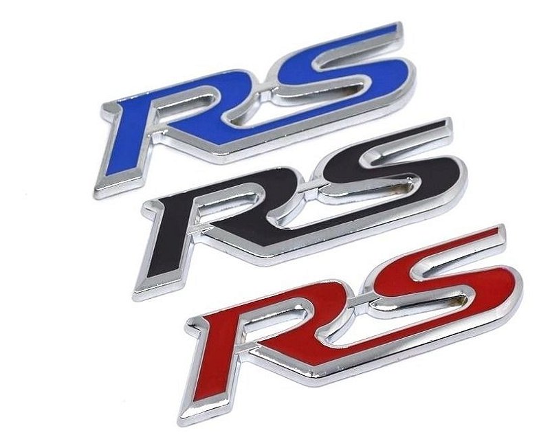 Emblema Chevrolet GM RS Original - Assaliz Import.