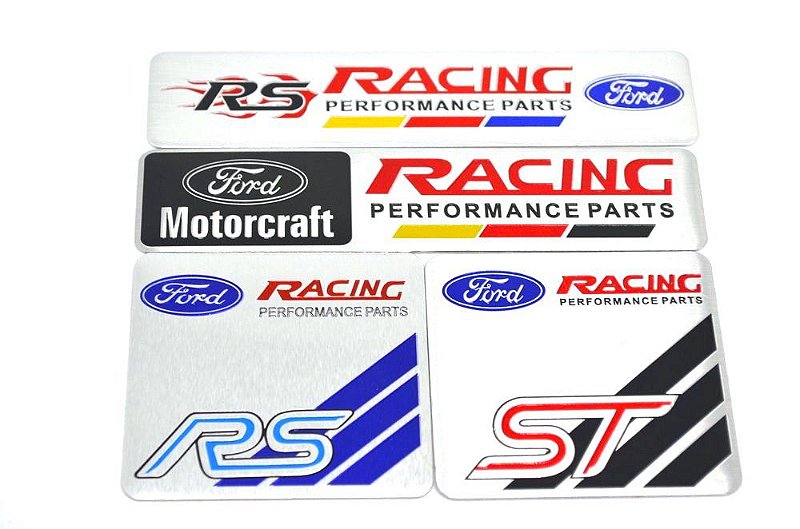 Emblema Ford Racing - Assaliz Import.