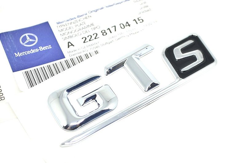 Emblema Gts Mercedes Benz Original - Assaliz Import.