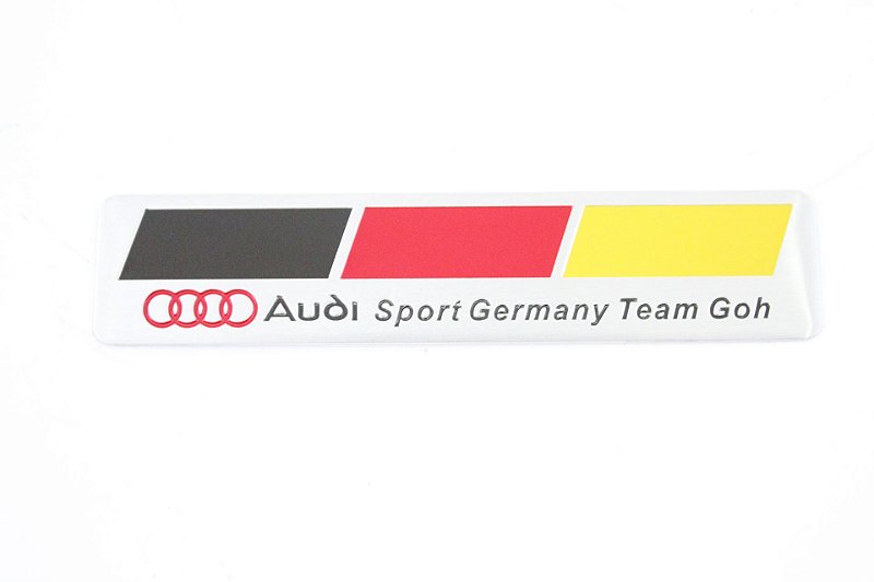 Emblema Audi Germany Team - Assaliz Import.